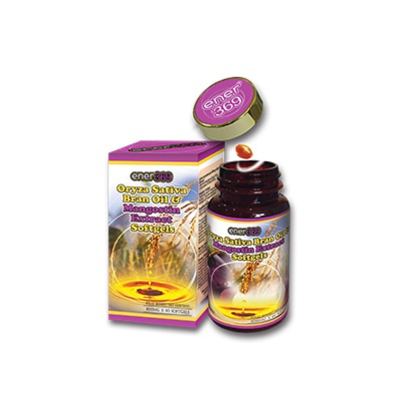 Ener369/ Oryza sativa bran oil and mangostin extract | Shopee Malaysia