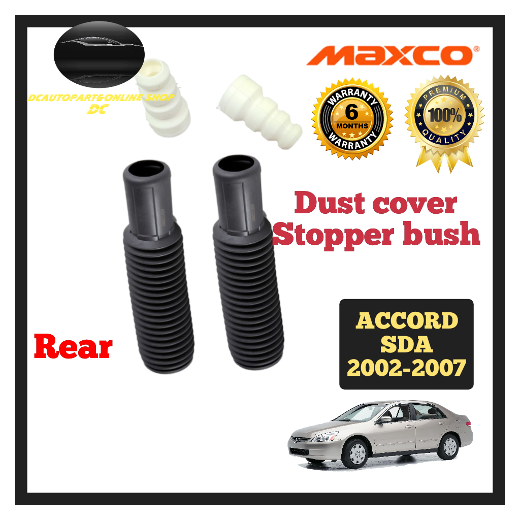 HONDA ACCORD 2.0 2.4 SDA TAO T2A T2M 2002-2018 REAR ABSORBER DUST COVER ...