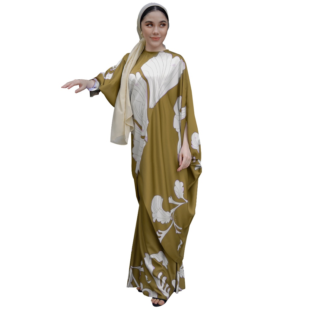 Passy Kaftan - Olive By Zefiks | Shopee Malaysia