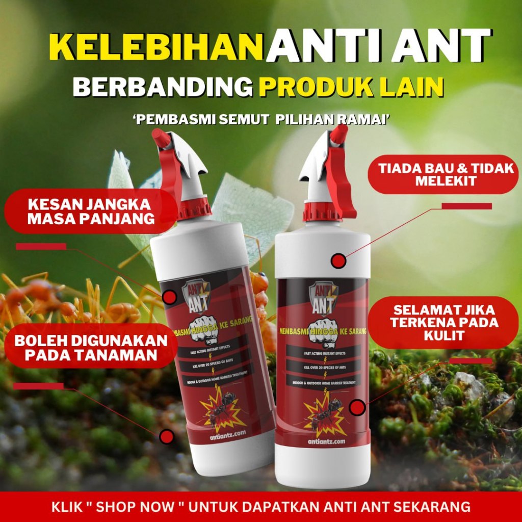 SPRAY SEMUT ANTI ANT PALING BERKESAN- ANTI ANT VIRAL | Shopee Malaysia