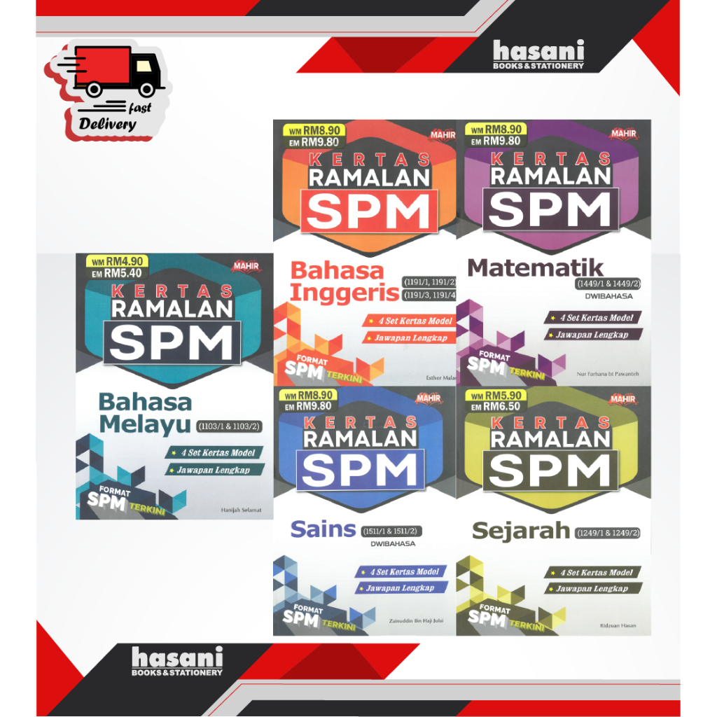 MAHIR KERTAS RAMALAN SPM FORMAT TERKINI | Shopee Malaysia