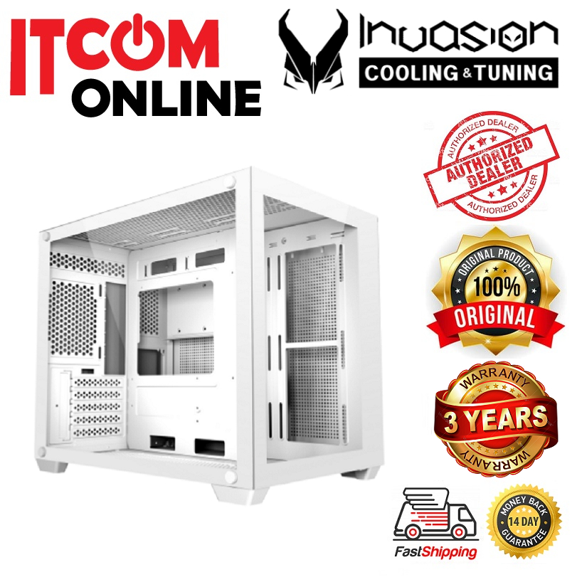 INVASION GT-DB TG MATX CASING BLK/WHT | Shopee Malaysia