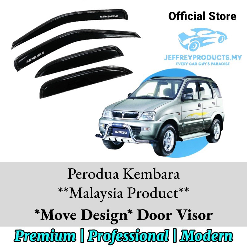 Perodua Kembara Door Visor ( Big / Small ) | Shopee Malaysia