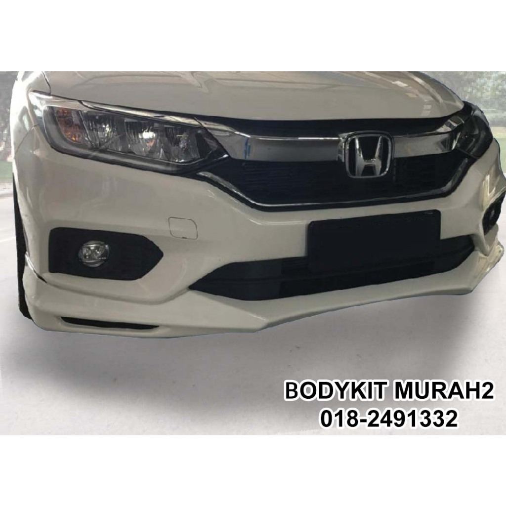 Honda City 2017 Modulo Bodykit + Spoiler with Paint | Shopee Malaysia