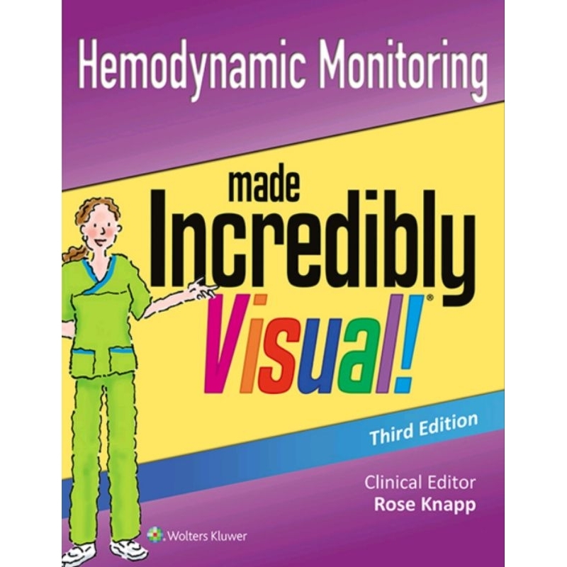 Hemodynamic Monitoring made Incredibly Visual 3rd edition | Shopee Malaysia