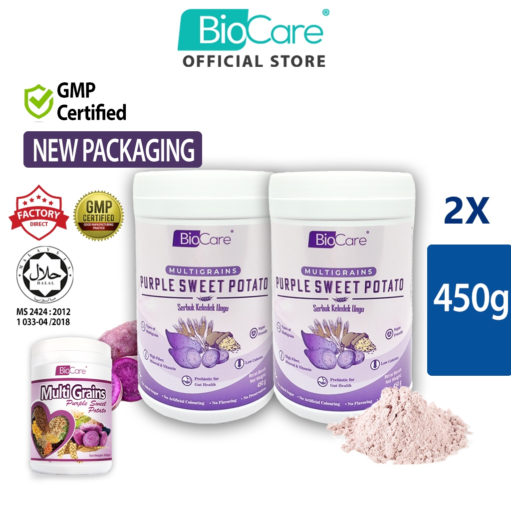 Biocare Multi Grains Purple Sweet Potato (2 x 450g) | Shopee Malaysia