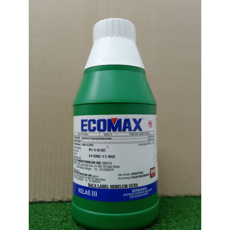 Ecomax 41% /Herbicide / Racun Rumput / glyphosate-isopropylammonium ...