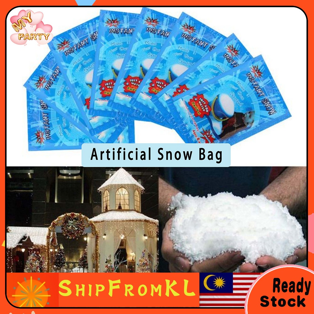 Artificial Snowflakes Magic Instant Snow Powder For Home Wedding Snow ...