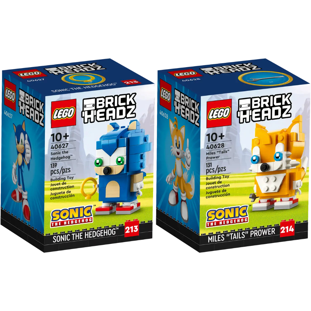 [BrickStory] LEGO BrickHeadz Sonic the Hedgehog (40627) or Miles "Tails ...