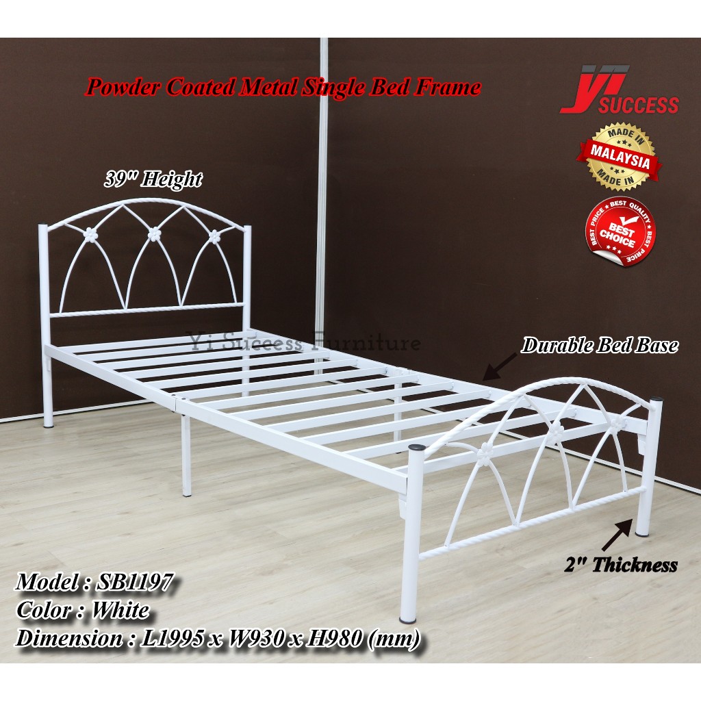 Yi Success Folding Single Bed Frame / Foldable Metal Bed Frame ...