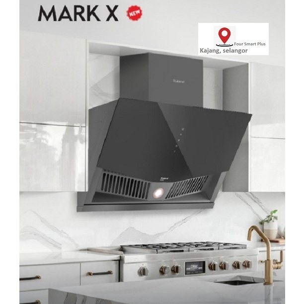 New Model ) RUBINE CHIMNEY COOKER HOOD 1500 m³/hr SLANTED [ RCH-MARK-X ...