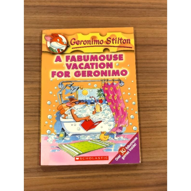 Geronimo Stilton A Fabumouse Vacation For Geronimo Children Story Book ...