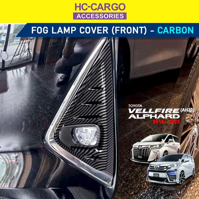 Hc Cargo Toyota Alphard Vellfire 2015 - 2022 AH30 ABS Carbon External ...