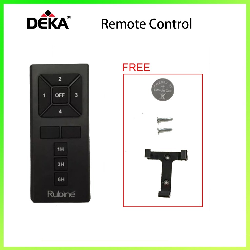 Original Rubine / Able Ceiling Fan Remote Control (ONLY for Model VETTA ...