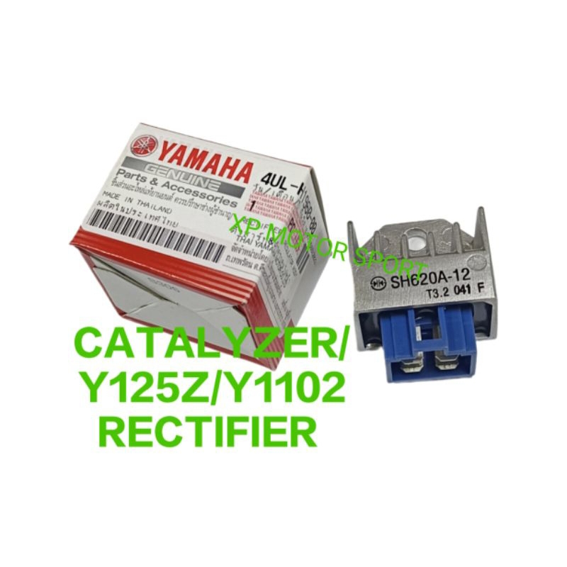 Regulator Rectifier Yamaha Rxz New/ Catalyzer/Y125z/SS two Y1102 4UL-H1960-00 💯 Original ...