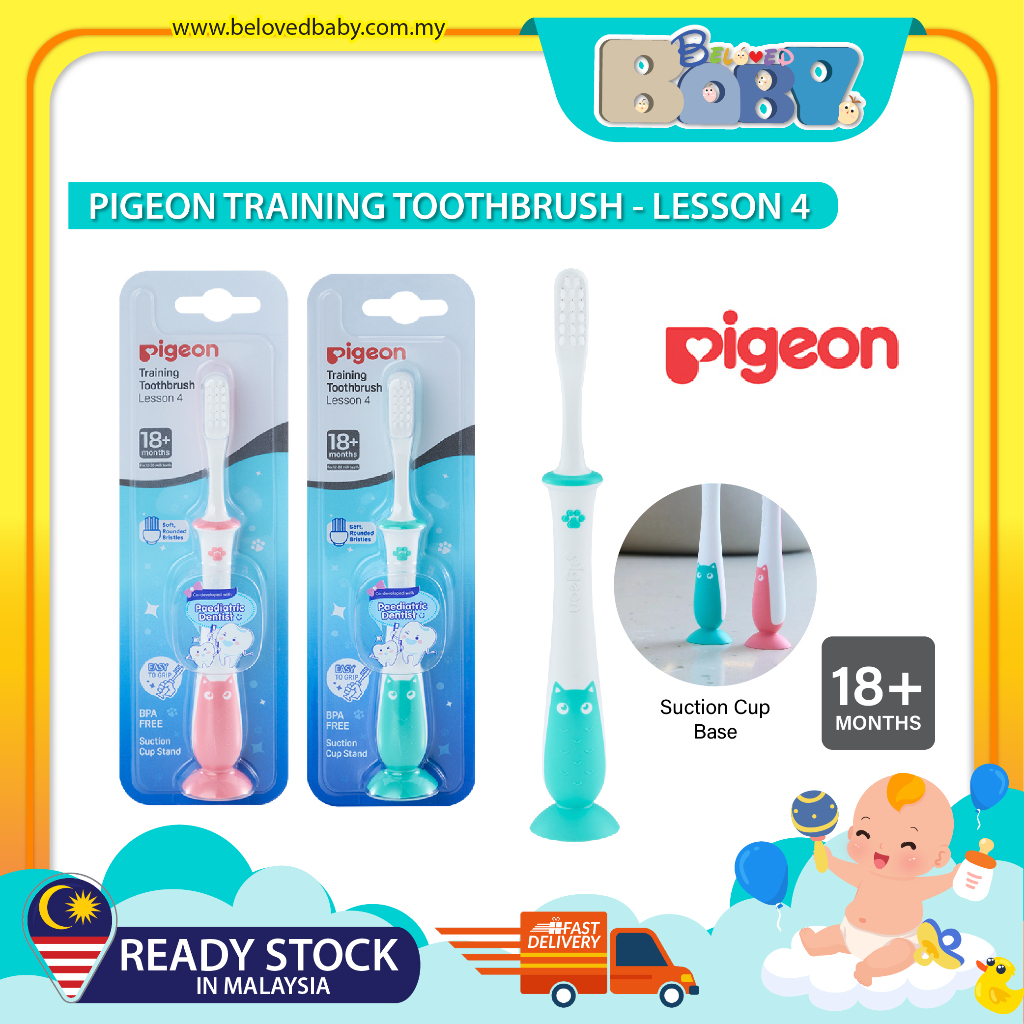 Pigeon Training Toothbrush Lesson 4 (18+ Months) | Shopee Malaysia