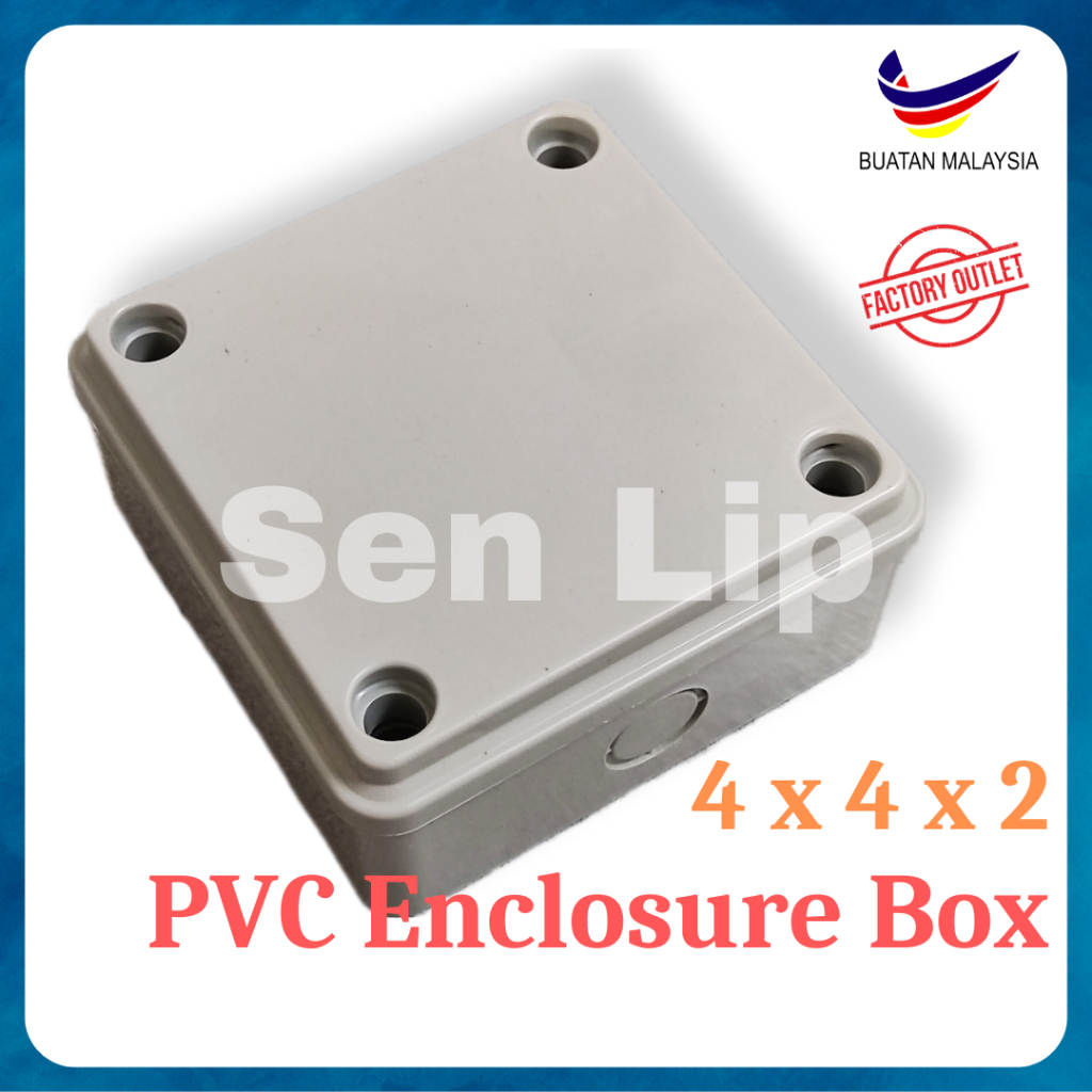 [Wholesale] 4x4x2 PVC Multipurpose Weatherproof Enclosure Box ...