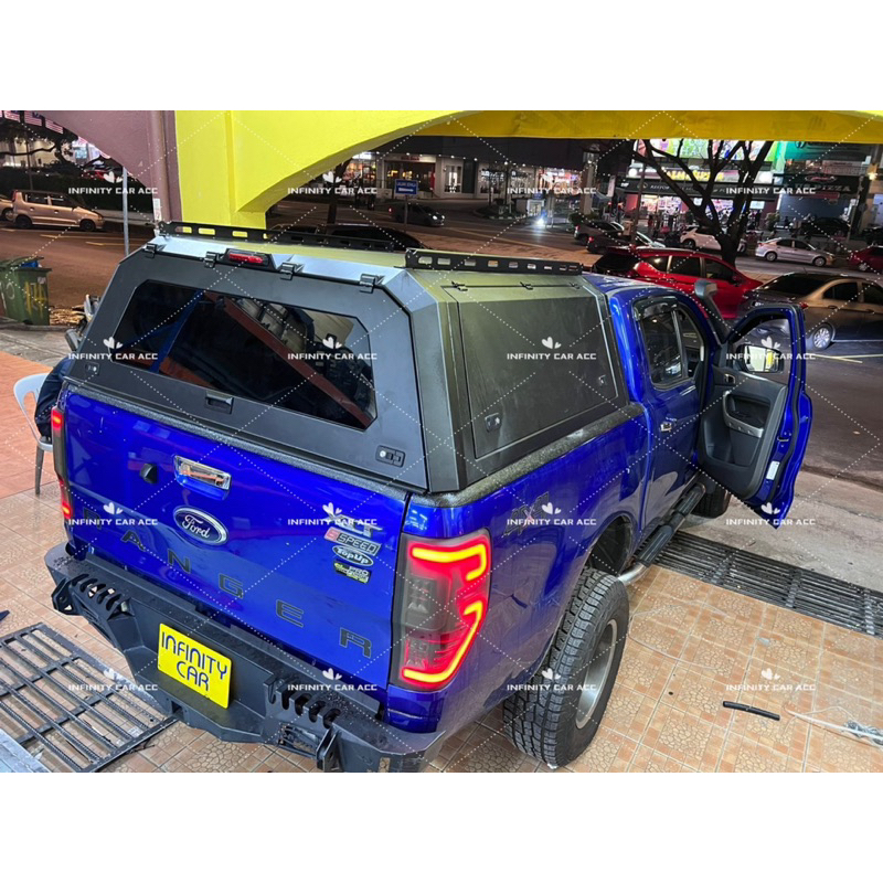 Ford Ranger 2012-2023 T6 T7 T8 Fly Wing Canopy Metal / Aluminum 4x4 ...