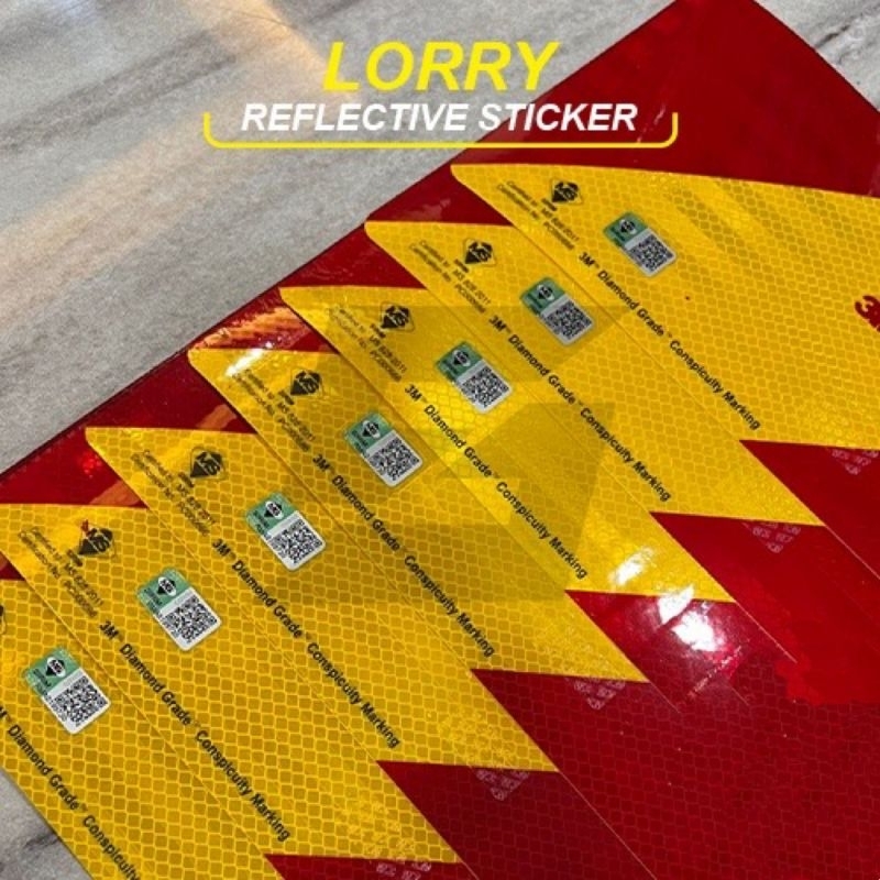 Puspakom Sirim sticker, JPJ sticker, sticker Lori, 3M diamond grade ...