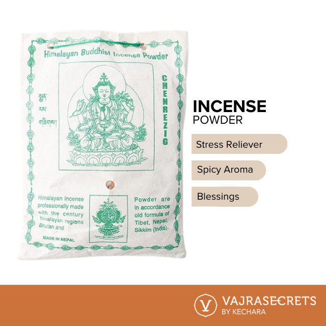 Chenrezig Himalayan Buddhist Incense Powder (Blessings) | Shopee Malaysia