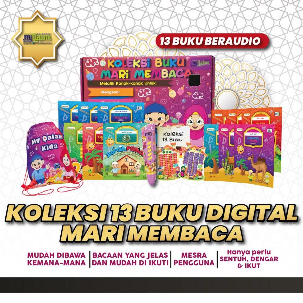 MY QALAM KOLEKSI BUKU MARI MEMBACA DIGITAL | Shopee Malaysia