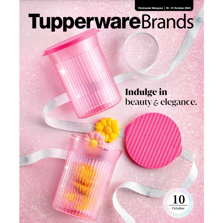 Tupperware Elegant Round Set (4) 630ml / Special Limited Edition ...