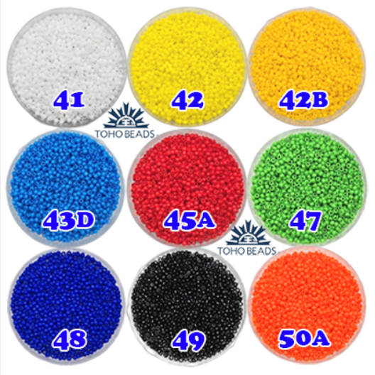 GB6049 Toho Opaque Seed Bead 11/O 2mm 10g 🇲🇾 DIY Fashion Jewelry Making ...