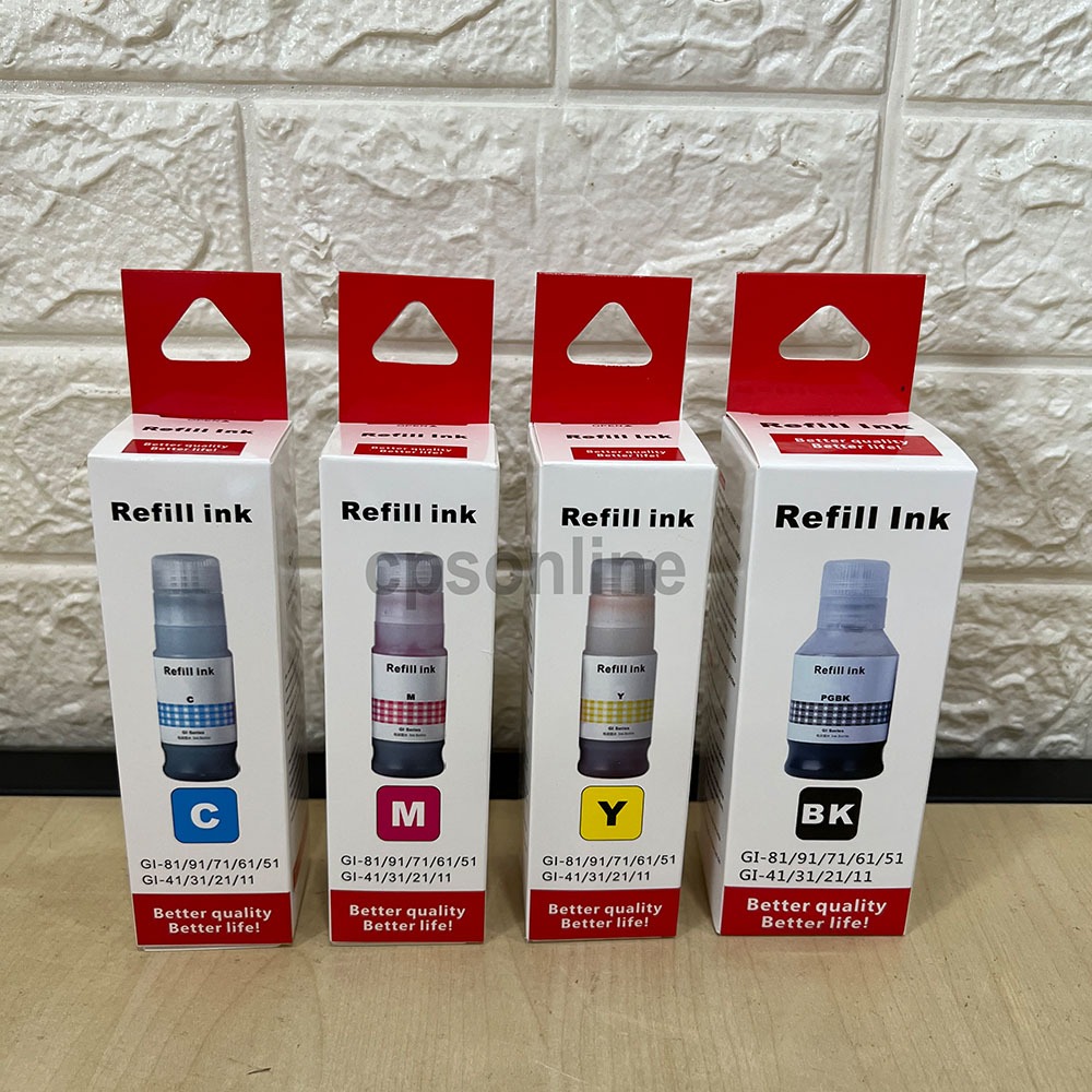 Canon Gi-71 / gi71 / Compatible Refill ink for canon Pixma G Series ...