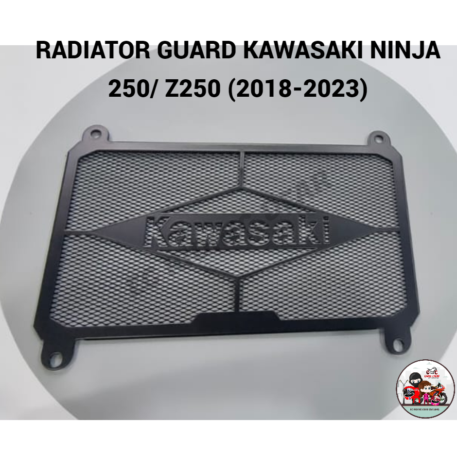 RADIATOR GUARD KAWASAKI NINJA 250/ Z250 (2018-2023) | Shopee Malaysia
