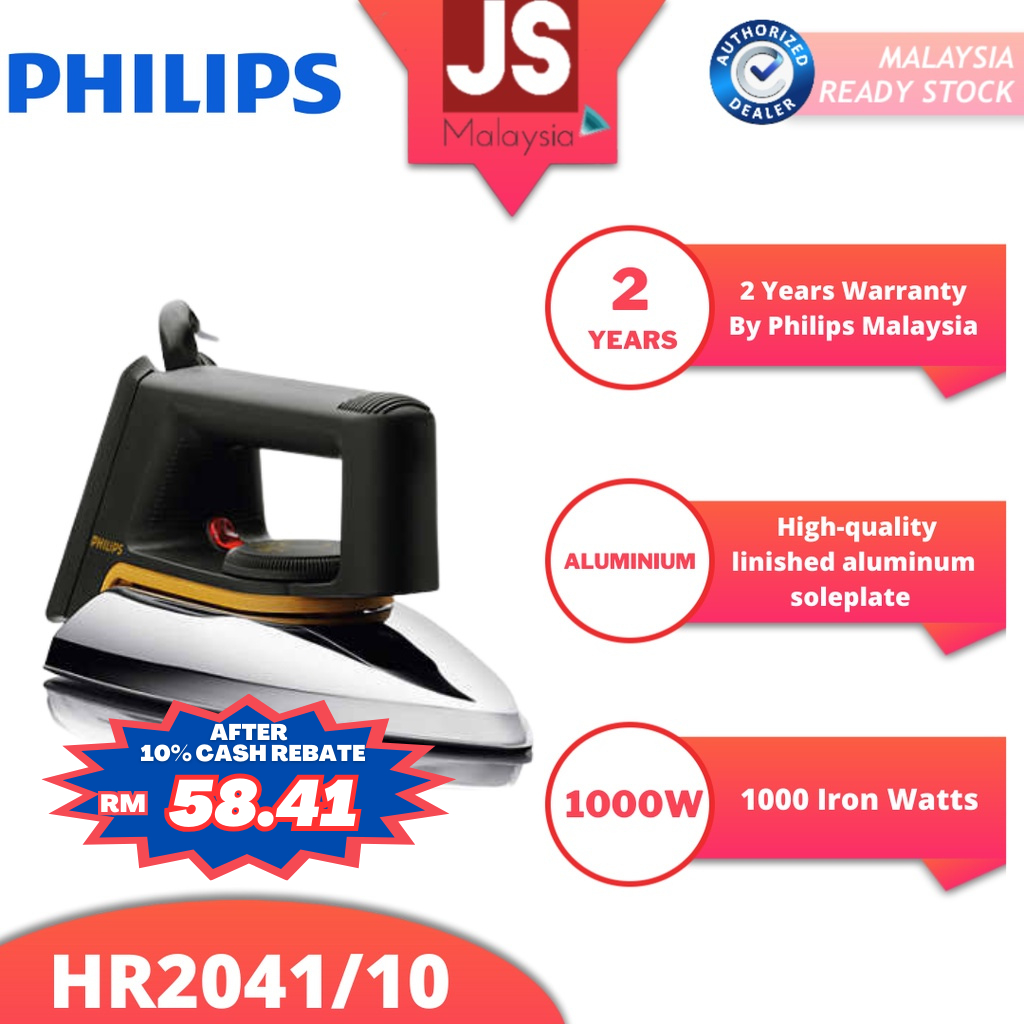 Philips Dry Iron HD1172/01 [2 Years Warranty By Philips Malaysia ...