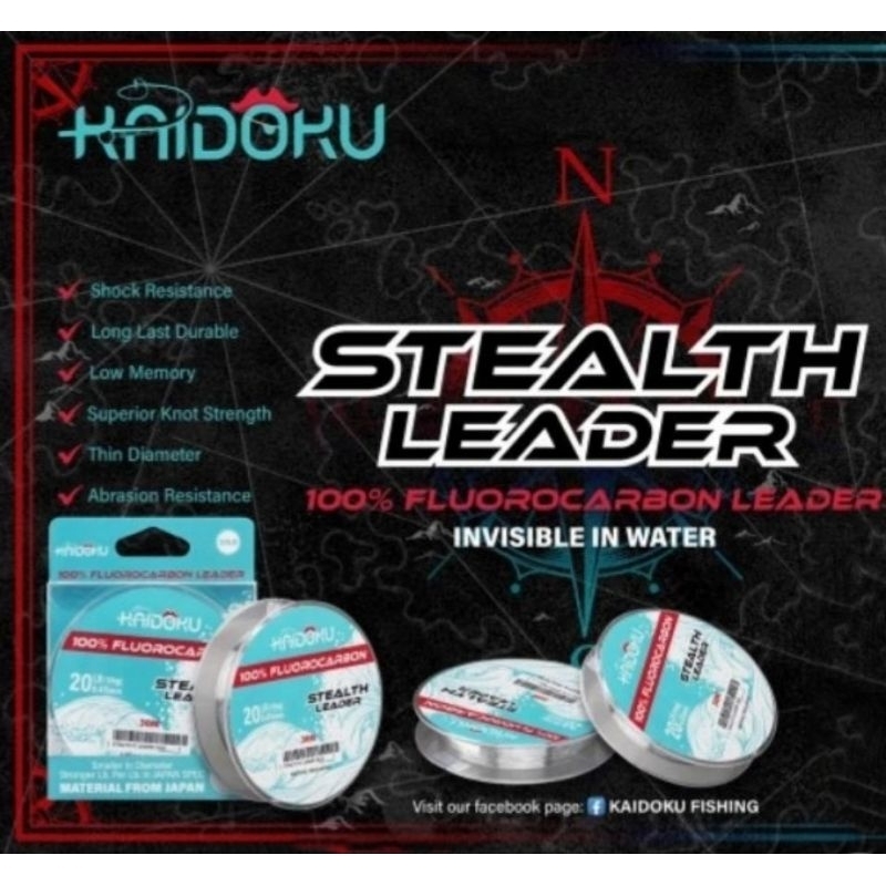 LP° KAIDOKU 100% FLUOROCARBON STEALTH LEADER • MATERIAL FROM JAPAN | Shopee Malaysia
