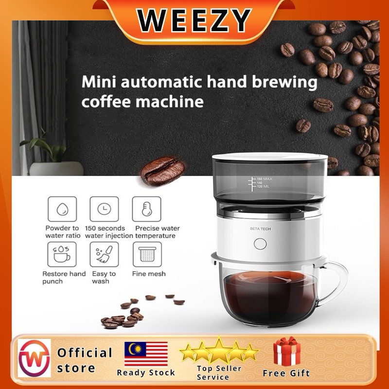 Mini Portable Drip Coffee Pot Smart Automatic Hand Brewing Coffee ...