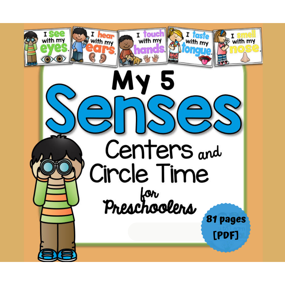 A472 – [PDF] My 5 senses 81 pages - science sains preschool ...