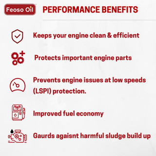 Feoso Oil Fully Synthetic Petrol Engine Oil SAE 5W-30 API SP-RC/ ILSAC ...