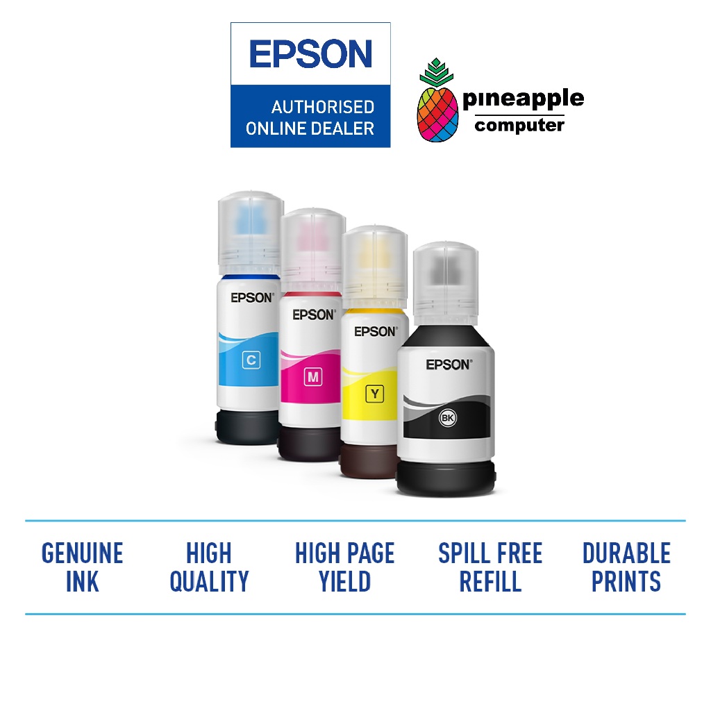 Epson Y100/Y200/Y300/Y400 001 Bottle Ink For L4150/L4160/L6160/L6170 ...
