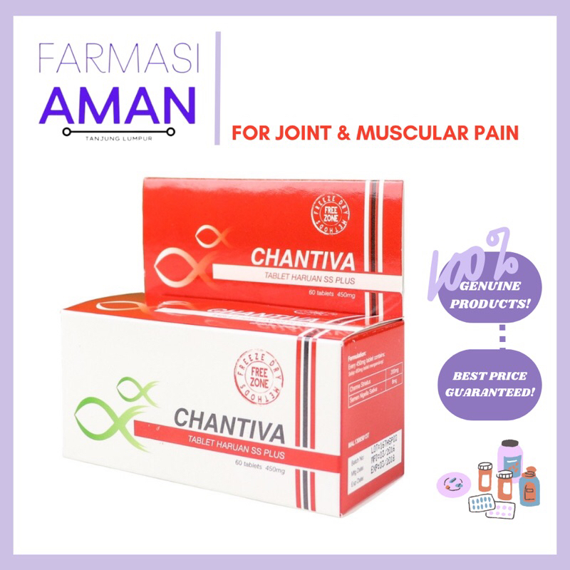 Chantiva Tablet Haruan SS Plus 450mg 60's | Shopee Malaysia