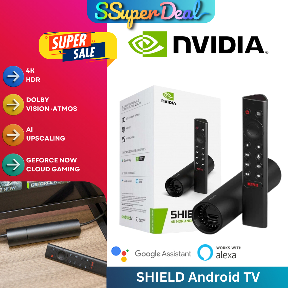 NVIDIA Shield Tv Includes all-new SHIELD remote, Dolby Vision Atmos ...