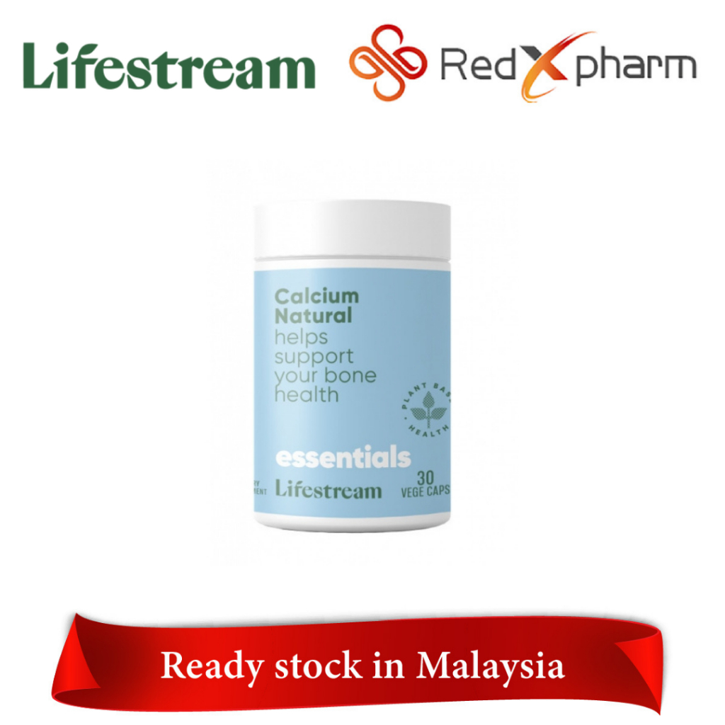 Lifestream Calcium Natural 30 Caps (Ready Stock) | Shopee Malaysia