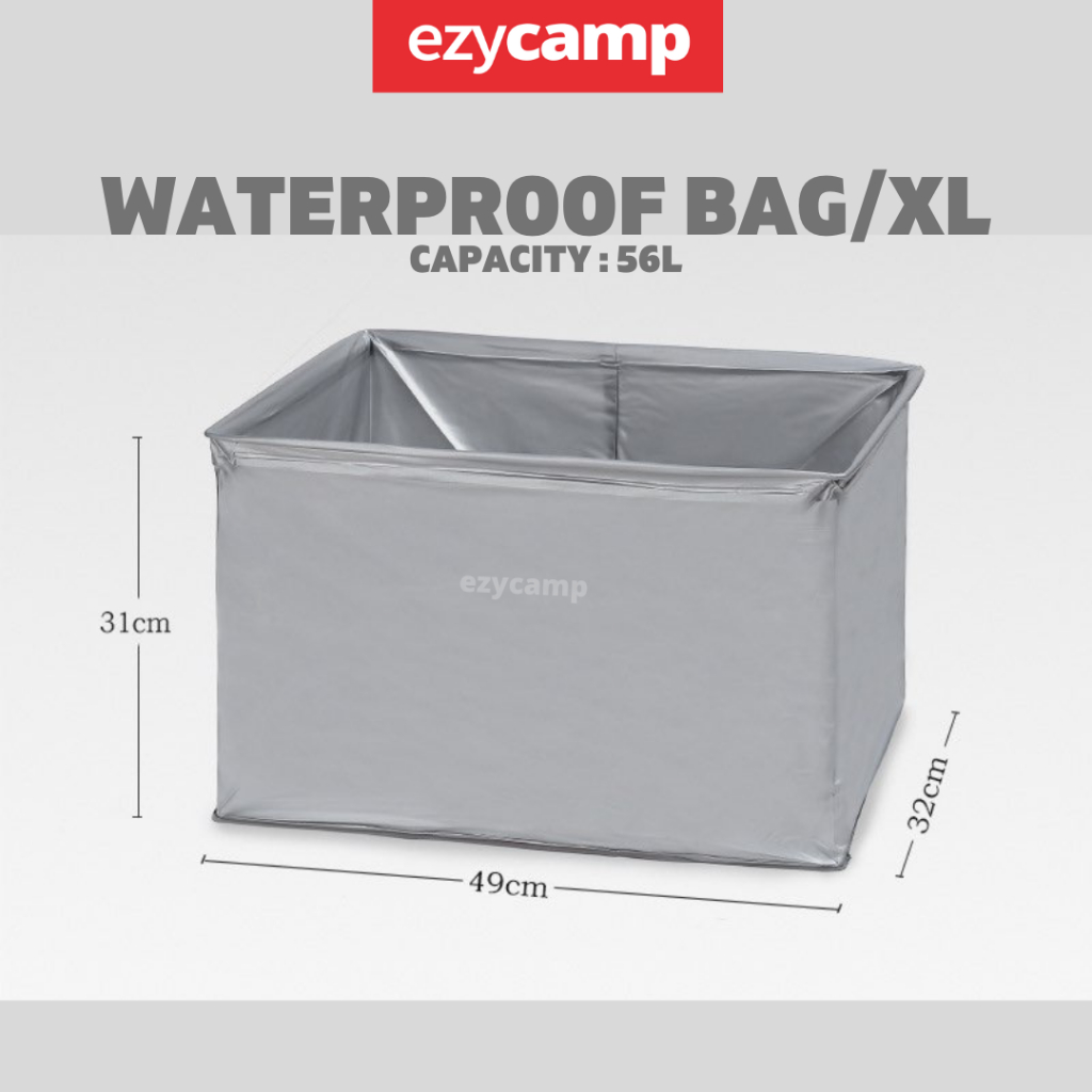 Foldable storage box camping container equipment outdoor picnic kotak ...