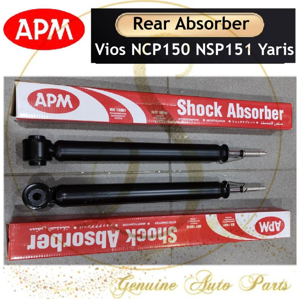 ( 100% ORIGINAL APM ) TOYOTA VIOS NCP150 VIOS NSP151 YARIS BELAKANG ...