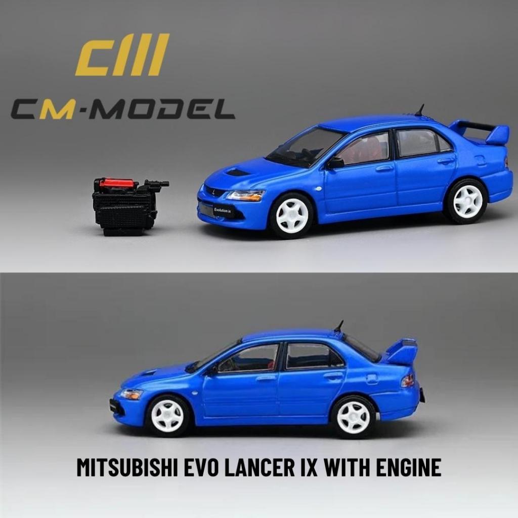 MITSUBISHI LANCER EVO IX WITH ENGINE CM MODEL SCALE 1:64 Toy | Shopee ...