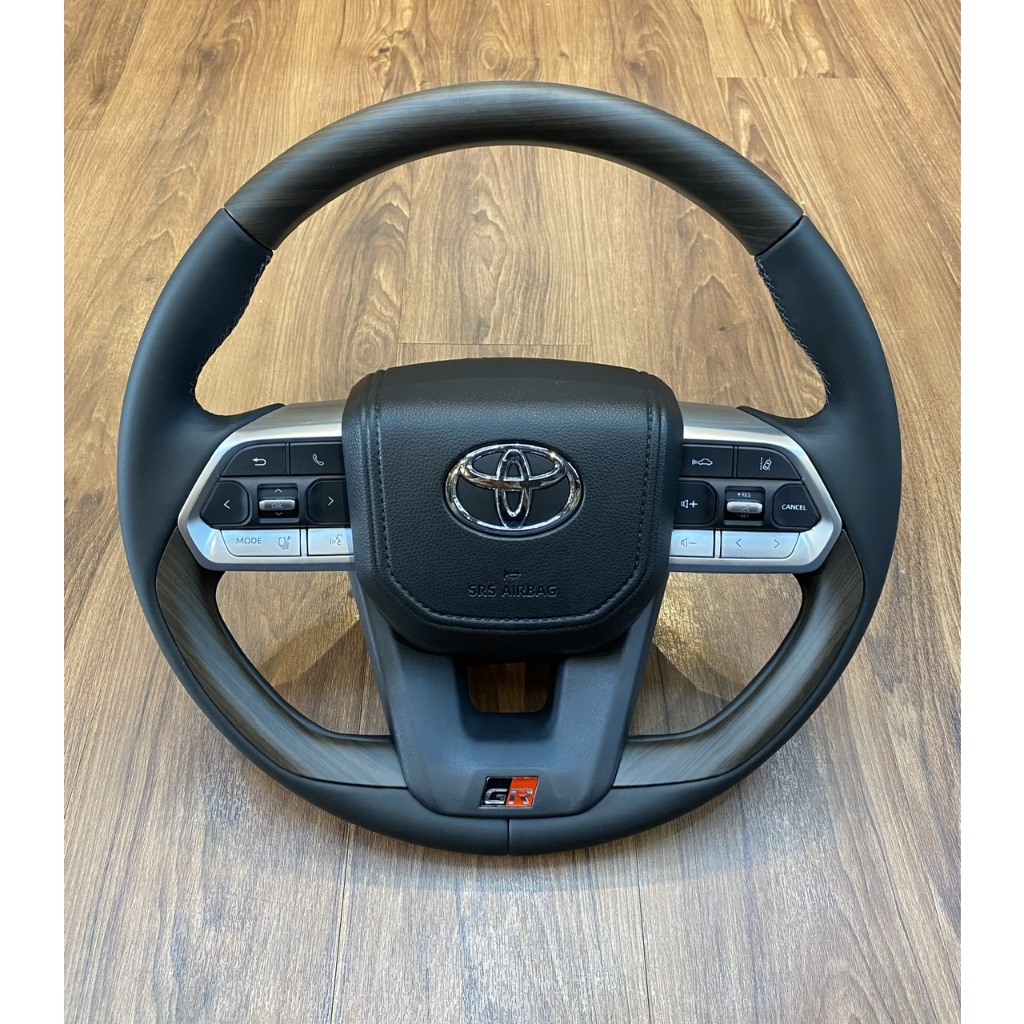 Toyota GR Sport Steering Wheel Wood Colour With Air Bag / Perodua Myvi ...