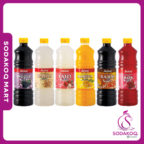 JALEN KORDIAL Anggur / Barli / Laici / Mangga / Sarsi / Sirap Ros (1L ...
