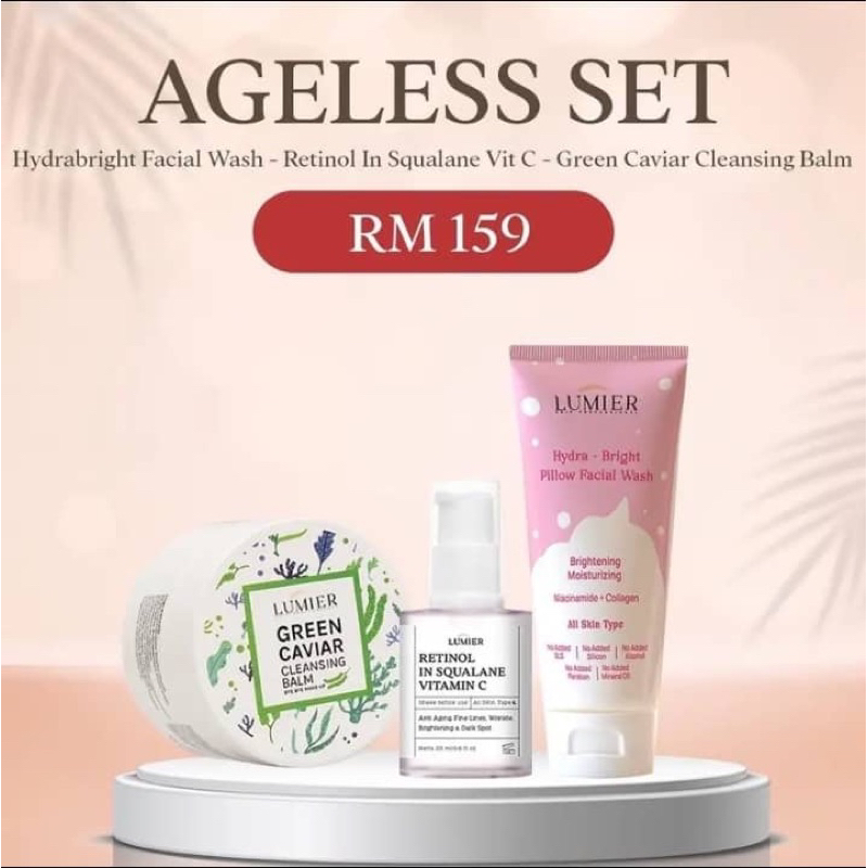 LUMIER AGELESS SET BY PSL | Shopee Malaysia