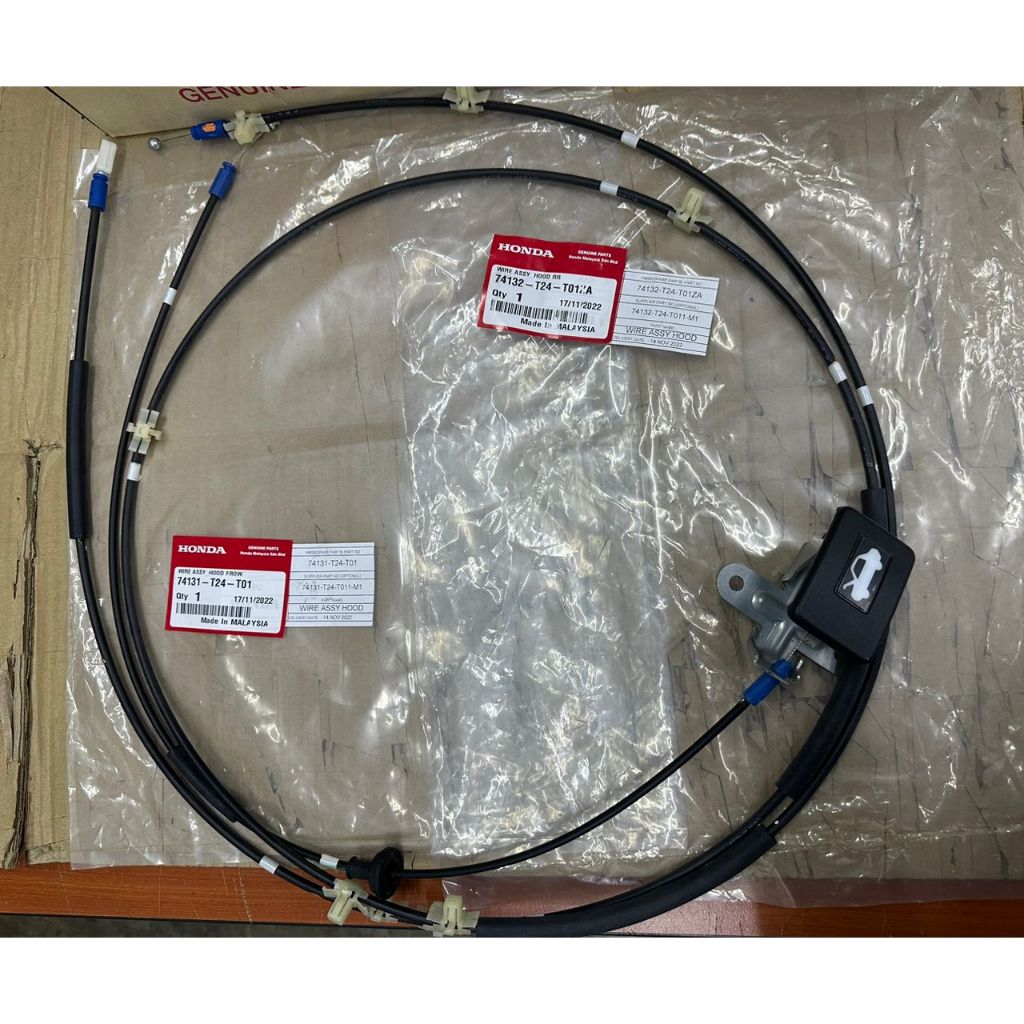 ORIGINAL HONDA CIVIC 2022-2024 FE1 FE4 FL5 RS TYPE R DEPAN BONNET CABLE ...
