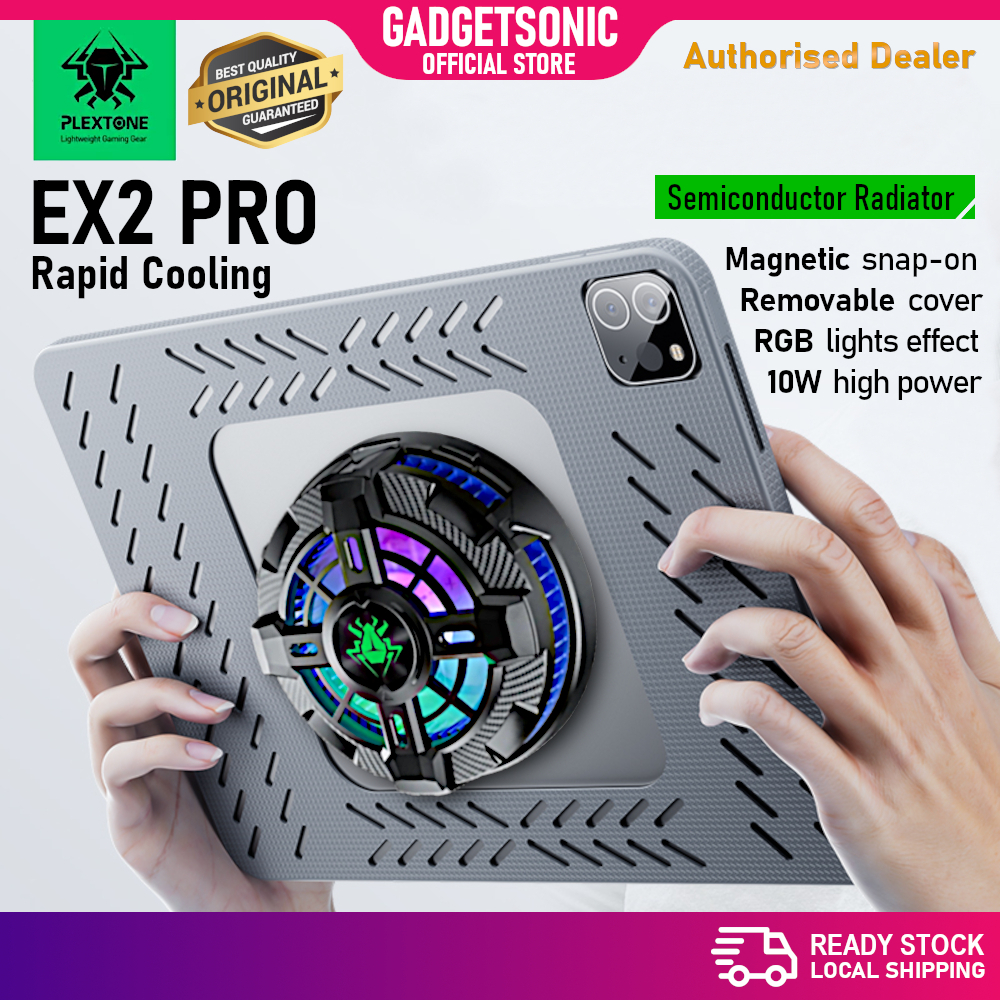 Plextone EX2 Pro Tablet Pad Cooler Semiconductor Radiator Mobile Gaming ...