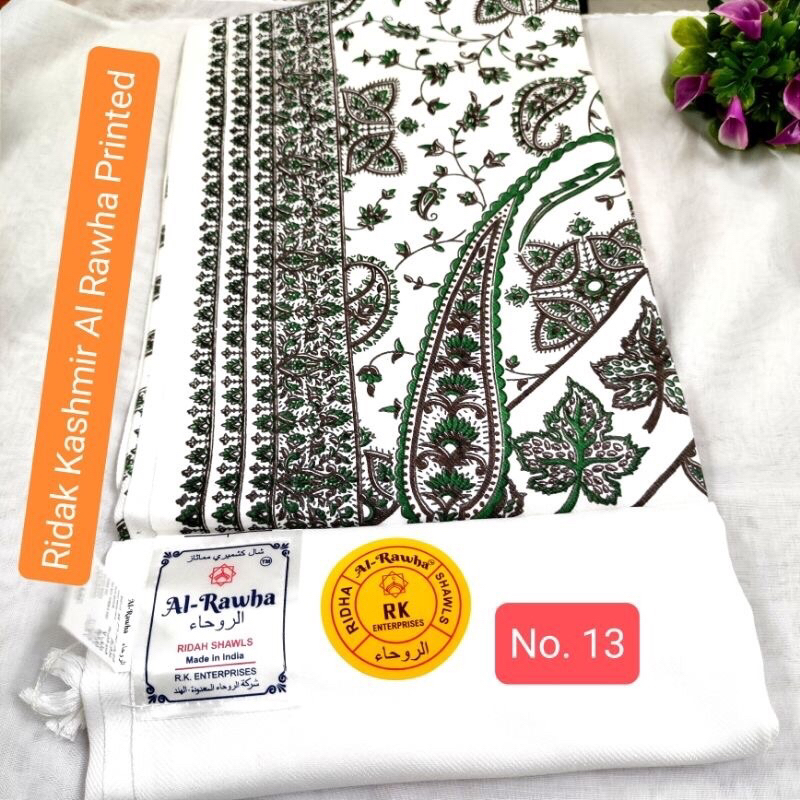 RIDAK BARU AL RAWHA DARI KASMIR KAIN TEBAL ORIGINAL | Shopee Malaysia