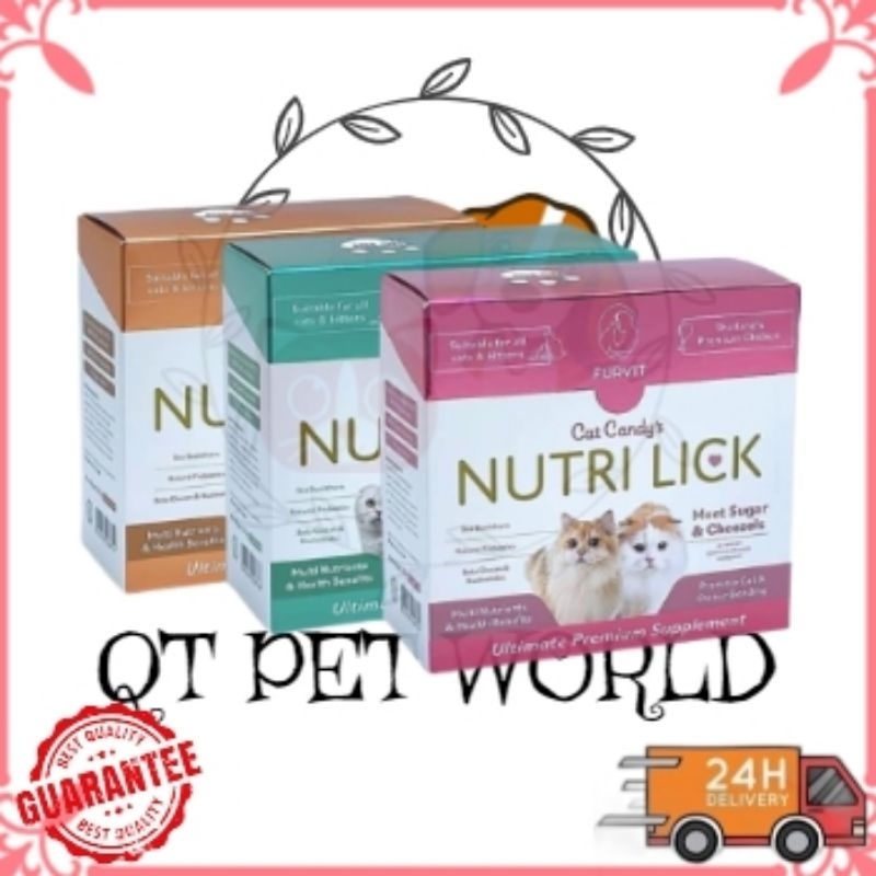 Furvit Cat Candy's Nutri Lick Ultimate Premium Supplement {200G ...
