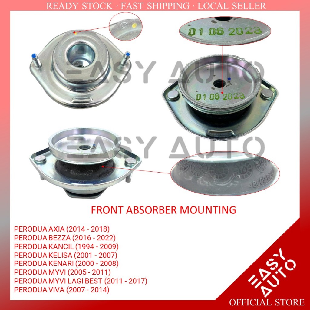 PERODUA AXIA,BEZZA,KANCIL,KELISA,KENARI,VIVA - 48609-BZ020 48684-BZ080 ...