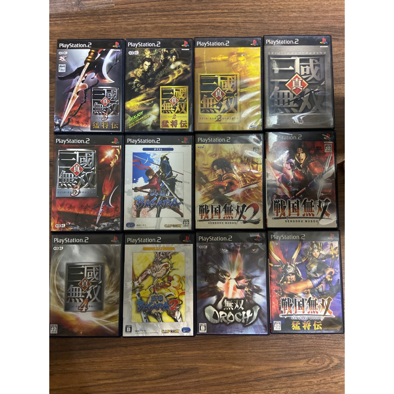 PS2 original Game Japan Musou Game lot | Shopee Malaysia